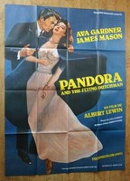 PANDORA - AVA GARDNER / JAMES MASON - REISSUE LARGE FRENCH MOVIE POSTER ...
