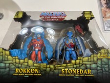 Masters of the Universe Mattel Classics Stonedar and Rokkon