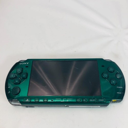 PSP Playstation Portable Spirited Green PSP 3000SG Sony game Console ...