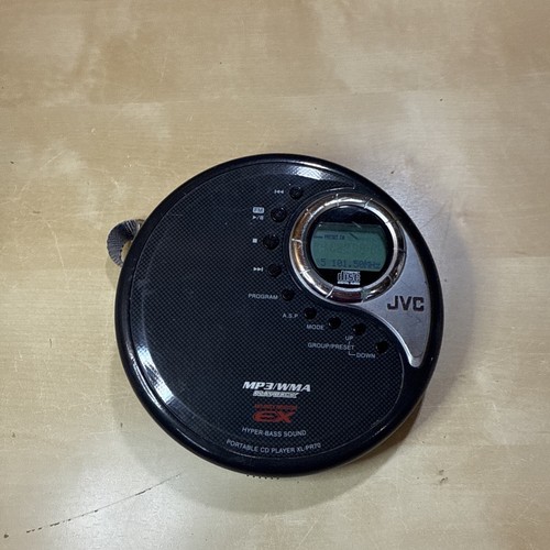 JVC Portable Cd Player With Strap Hyper Base XL-PR70B Tested Working | eBay
