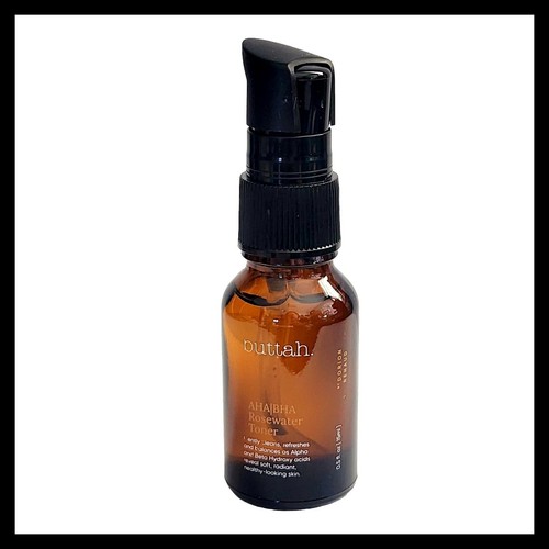 Buttah Skin AHA/BHA Rosewater Toner Travel Mini 0.5 oz. 15 ml. New | eBay