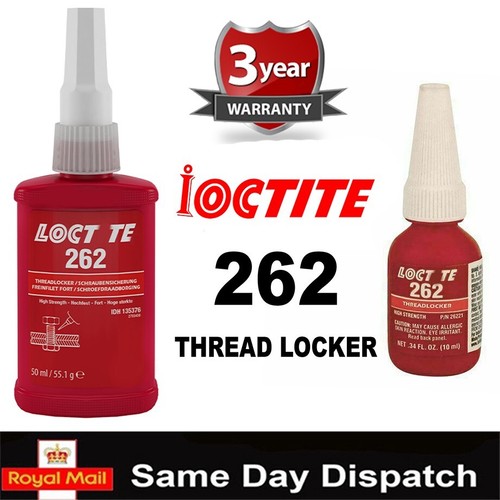 thread lock TITE 262 10ml 50ml general purpose, medium to high ...
