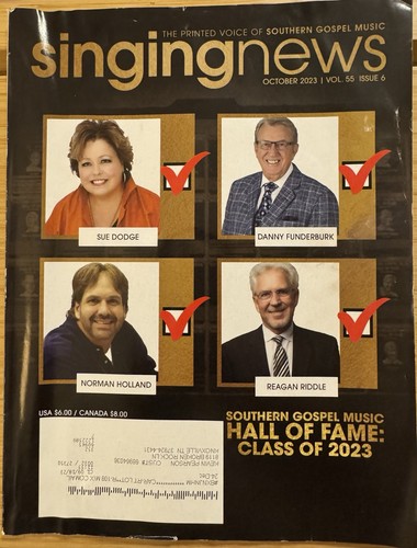 Singing News Southern Gospel Magazine - October 2023— Hall Of Fame 2023 ...