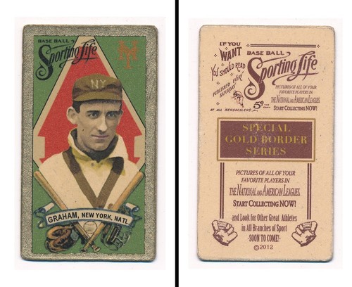 SPORTING LIFE T-SIZE GOLD BORDER SERIES - Moonlight Graham, New York ...