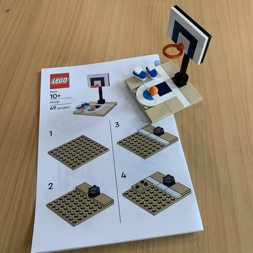 Lego Promo Basketball Hoop Make And Take Event Mini Build Promotional ...