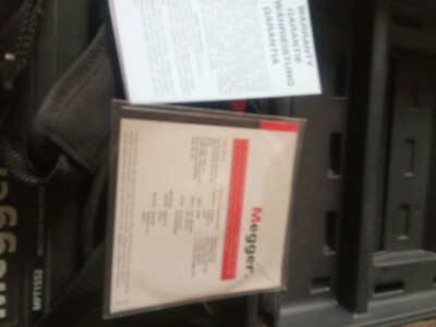 Megger Multifunction Tester for sale | eBay UK