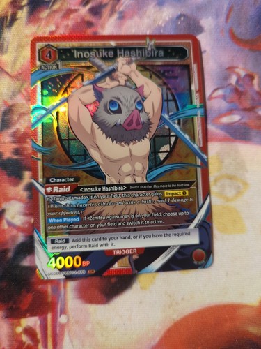 Union Arena Demon Slayer UE05BT/KMY-1-079 Inosuke Hashibira - (SR) | eBay