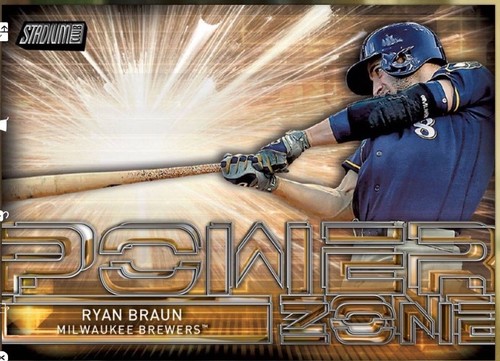 2017 Topps Bunt: Ryan Braun Stadium Club Power Zone - Digital Card | eBay