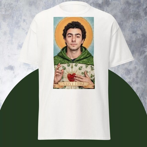 Luigi***- Mangione Saint Luigi T Shirt / Patron of over due justice ...