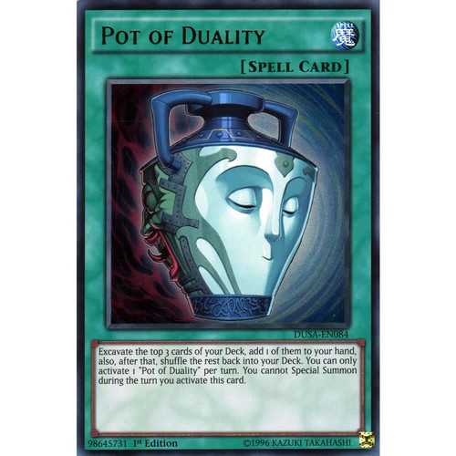 Pot of Duality DUSA-EN084 Yu-Gi-Oh! Card Ultra Rare 1st Edition | eBay