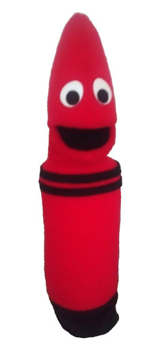 Crayon Puppet -24" tall-your choice of color-education, ministry | eBay