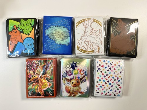 Pokemon Card ETB Sleeves (Assorted) Lot of 7. Prismatic Evolutions, 151 ...