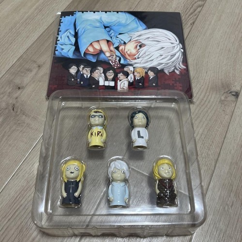 Death Note Finger Puppet Set 5 Mini Characters Kira Design Toy Figures ...