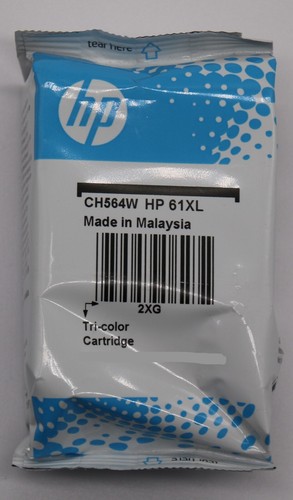 HP 61XL High Yield Tri-color Genuine Ink Cartridge, CH564WN | eBay