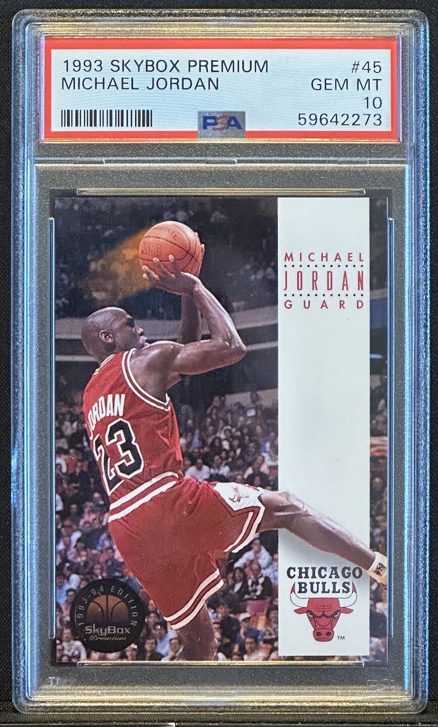 Michael Jordan 1993 SkyBox Premium #45 Base Price Guide - Sports Card ...