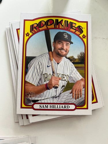 11x Lot SAM HILLIARD 2021 Topps Baseball Heritage High Number #548 | eBay