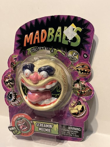 Madballs Series 1 Screamin' Meemie 1st Edition Mad Balls 2016 American ...