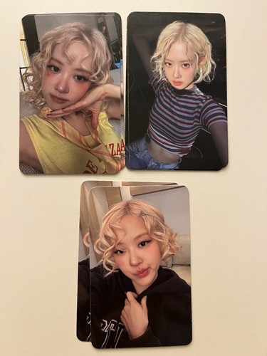 BLACKPINK ROSÉ Official Photocard [rosie] (KR Exclusive) - 3 Select APT ...