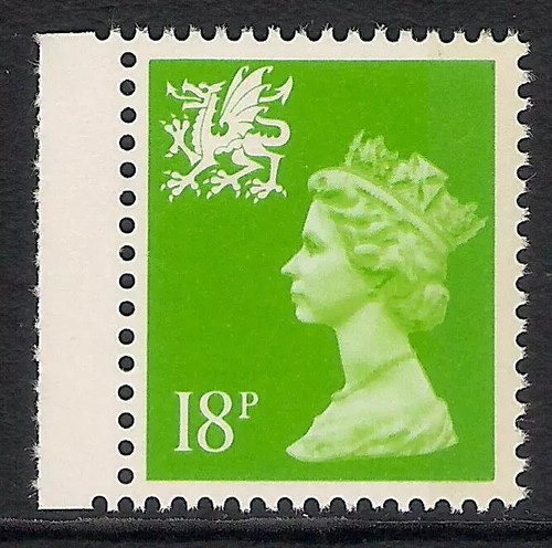 Wales 1992 W49 18p litho right side band booklet stamp MNH | eBay
