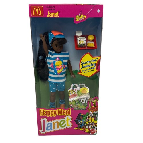 Happy Meal Janet Barbie Doll 1993 Mattel 11477 NRFB for sale online | eBay