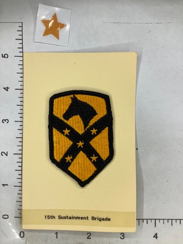 VINTAGE US ARMY 15TH SUSTAINMENT BRIGADE PATCH | eBay