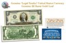 INVERTED TWO DOLLAR $2 US Bill Legal Tender COLORIZED 2-Sided UPSIDE ...
