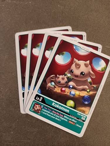 4X Kokomon EX4-002 U Alternative Being Booster Digimon TCG | eBay