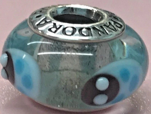 PANDORA | BLUE LADYBUGS MURANO CHARM | eBay