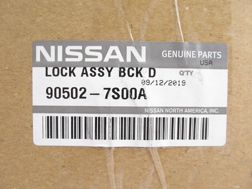 Genuine OEM Nissan 90502-7S00A Rear Liftgate Latch Lock Assy 2005-2015 ...