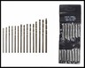 New 15pc Micro-Drill Bit Mini Set High Speed Metric Sizes 0.3 mm -1.0 ...