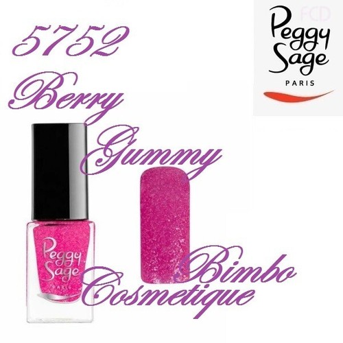 Peggy Sage Nail Polish 5752 Berry Gummy 5ml | eBay