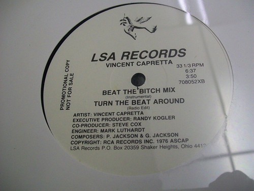 Vincent Capretta-Turn the Beat Around-12"-Sealed-Mint-LSA Records ...
