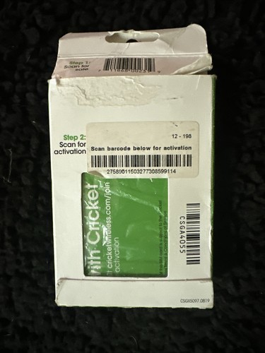 NEW - Cricket Universal SIM Card Activiation Kit - 3-in-1 Sim Card For ...