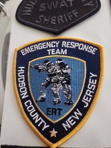 Hudson County Police Emergency Response Team ERT SWAT Patch NJ | eBay