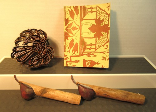 Copper Tjap Cap Chop Stamp Block Batik 2 Batik Canting Pens Design Book ...