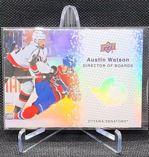 2023-24 UD Upper Deck Series 2 Director of Boards DB-12 Austin Watson ...