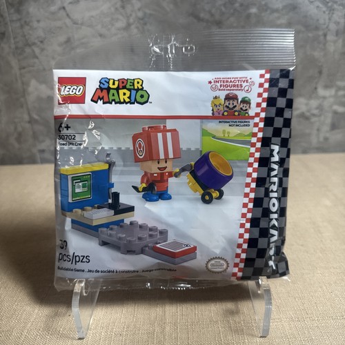 Lego 30702 - Lego Super Mario Kart - Toad (Pit Crew) - Brand New ...