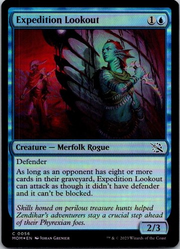 Magic the Gathering Foil Expedition Lookout March of the Machine MTG | eBay