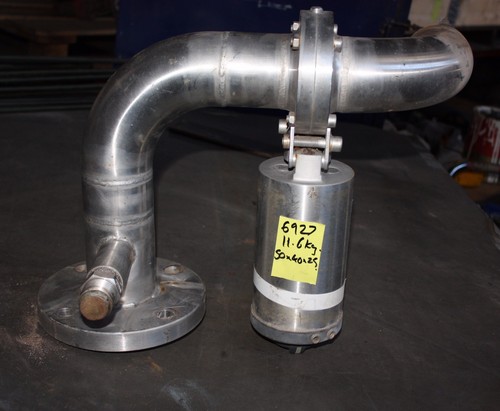 3" inch KEYSTONE F257 Pneumatic stainless food grade butterfly Valve ...