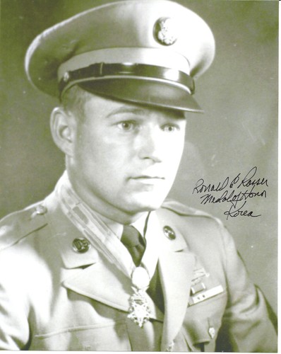 Ronald Rosser (Medal Of Honor) "Korea" Autographed 8x10 Picture ...