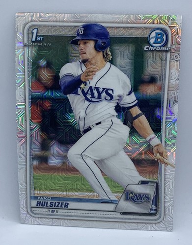 2020 1st Bowman Mega Box Niko Hulsizer Rays BCP-17 Mojo Refractor | eBay