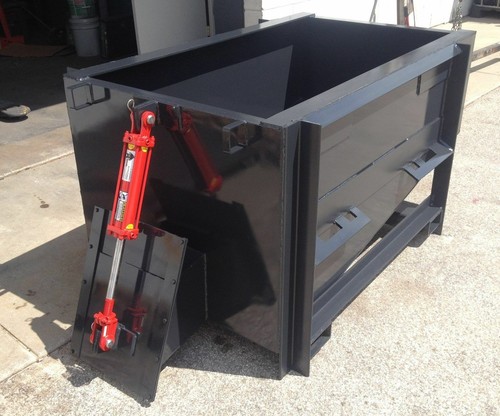 SKID STEER / FORKLIFT / TELEHANDLER 1 YARD CONCRETE - CEMENT BUCKET ...