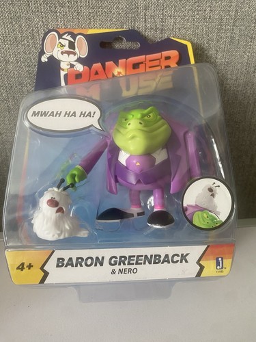 Danger Mouse Baron Greenback Figure NEW | eBay UK