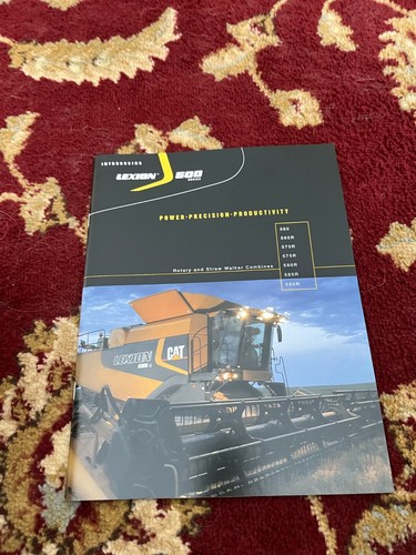 Caterpillar CAT 560 560R 570R 575R 580R 585R 590R Combine Brochure FCCA ...