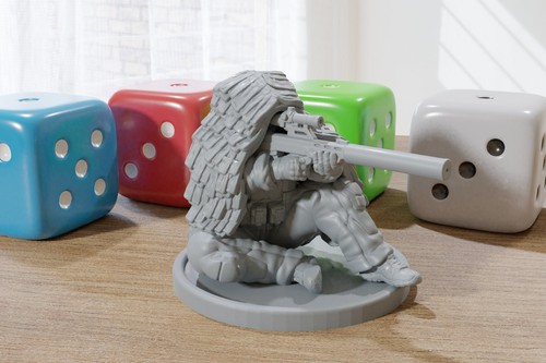 Spetsnaz FSB VKS Sniper - 20mm - 28mm - 32mm Scale Minifigure - Modern ...