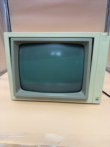 Apple A2M2010 Monochrome Green Monitor Vintage | eBay