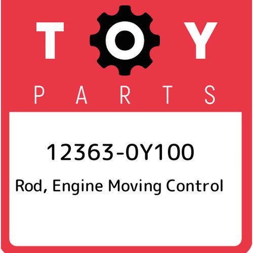12363-0Y100 Toyota Rod, engine moving control 123630Y100, New Genuine ...