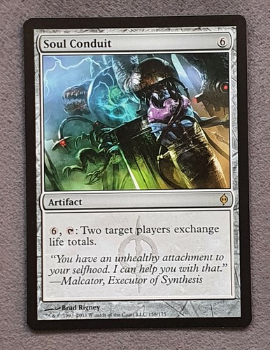 1 x Soul Conduit, New Phyrexia, MTG, LP | eBay Australia
