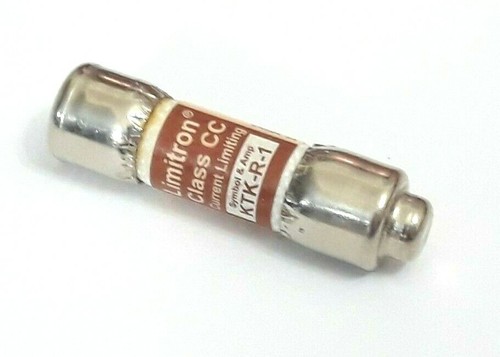 1 EACH BUSS BUSSMANN KTK-R-1 KTKR1 FUSE 600V LIMITRON CLASS CC 1A | eBay