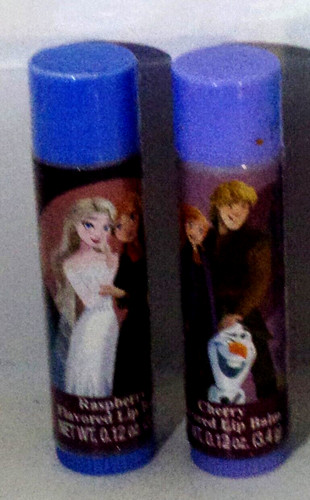 2 Flavor Disney Taste Lip BALMS ELSA, ANNA, OLAF & KRISTOFF CHERRY ...